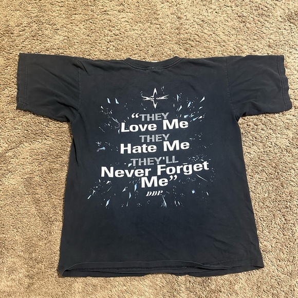 WWE | Shirts | Vintage Wcw Ddp Dallas Diamond Page Hate Me Shirt 9s ...